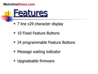 Avaya 4620/4620SW/4621SW IP Telephones | PPT