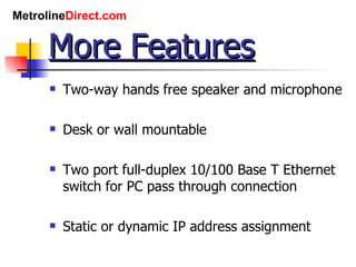 Avaya 4620/4620SW/4621SW IP Telephones | PPT