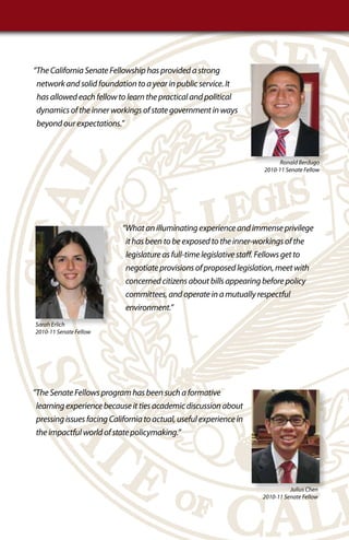 2012 senate fellows brochure | PDF