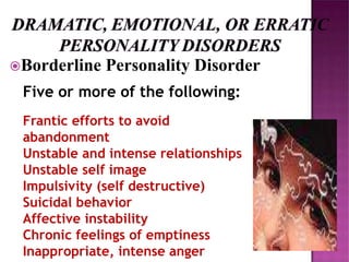 Personality disorders | PPT