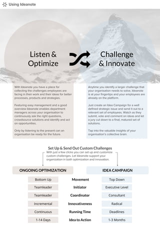 Ideanote Product Overview (1) | PDF