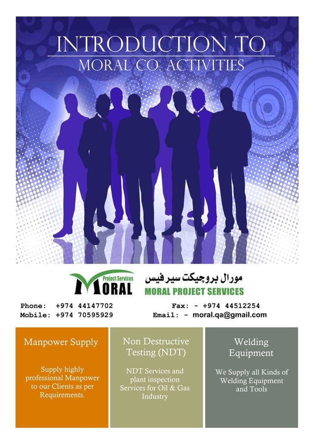 Moral Company Profile | PDF | Business | Business and Finance