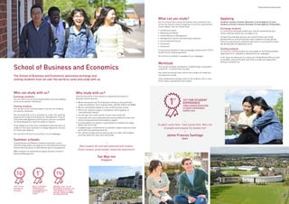 Exchange and Visiting Students Brochure | PDF