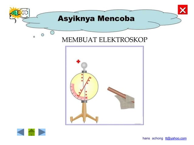 listrik statis Alat yang memanfaatkan penerapan listrik statis | PPT