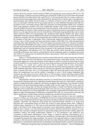 Robust face recognition using convolutional neural networks combined with Krawtchouk moments ...