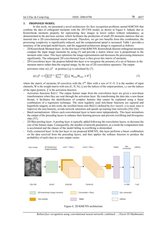 Robust face recognition using convolutional neural networks combined with Krawtchouk moments ...