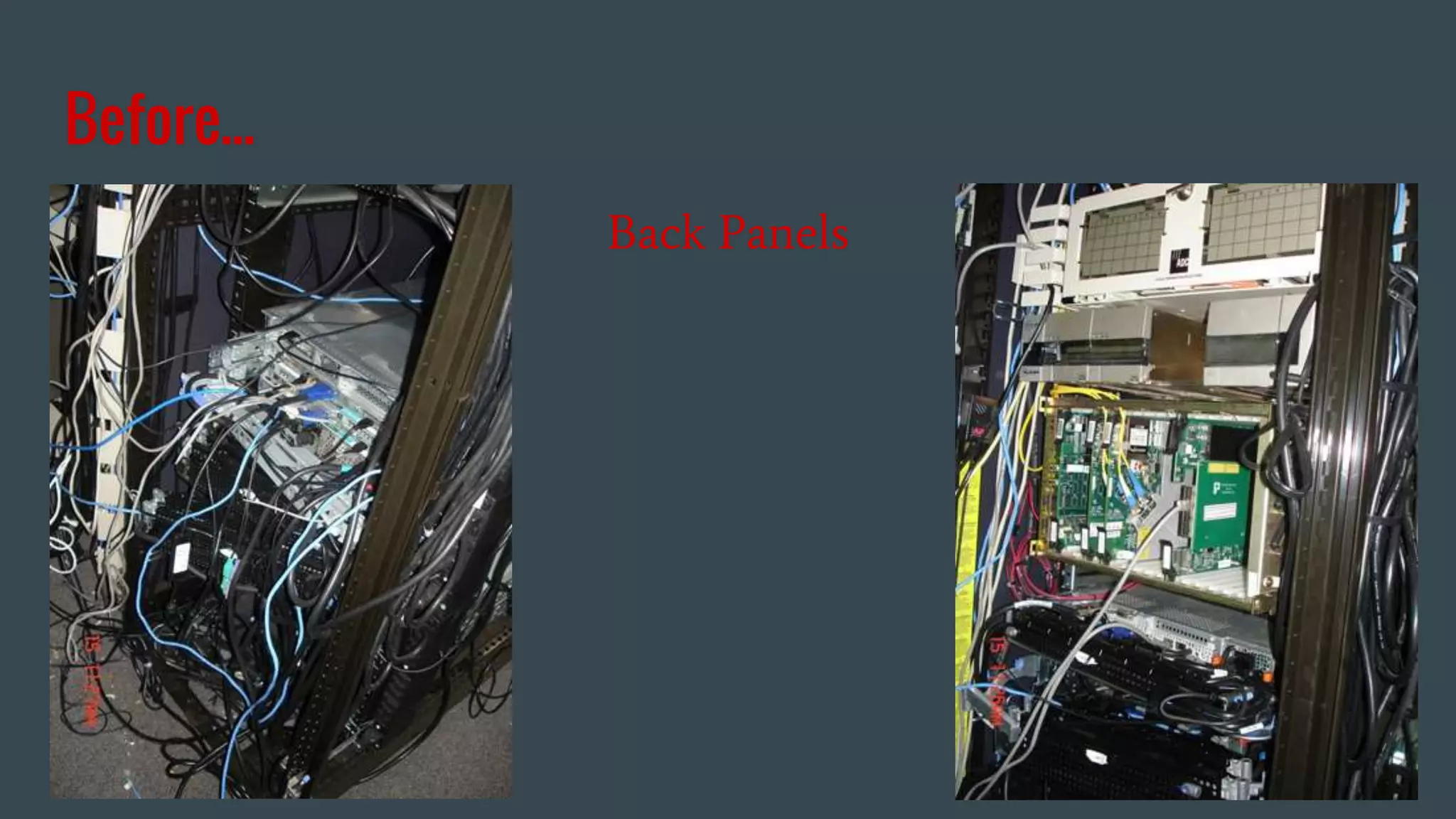 Vista Bank Server Room Cleanup | PPT