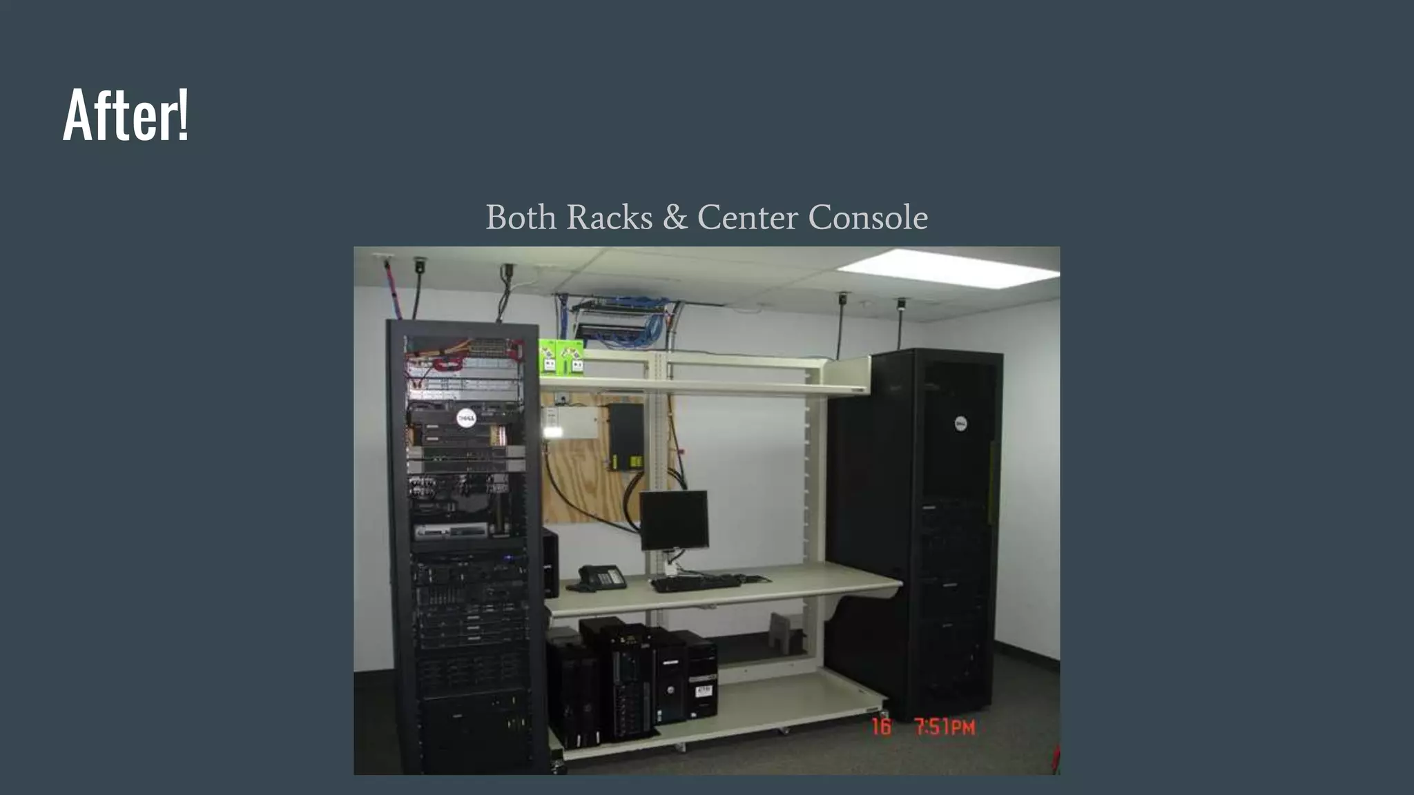 Vista Bank Server Room Cleanup | PPT