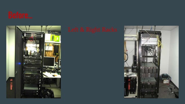 Vista Bank Server Room Cleanup | PPT