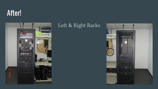 Vista Bank Server Room Cleanup | PPT