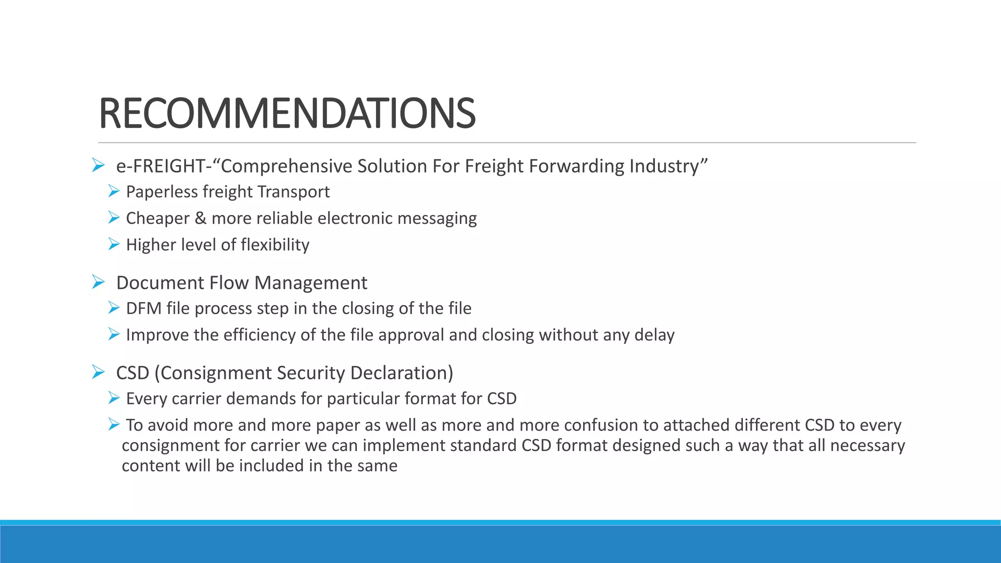Air & Ocean Freight Operations | PPTX