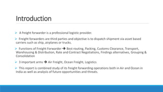 Air & Ocean Freight Operations | PPTX