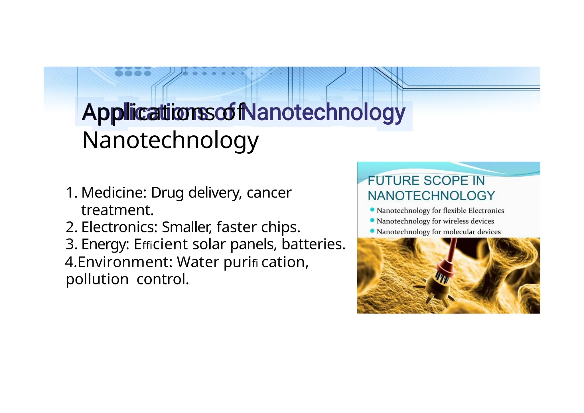 "Nanotechnology: Shaping the Future of Innovation" | PPTX