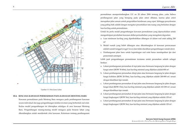 RTRK Kawasan Koridor Jl. G.Obos dan Menteng Baru | PDF