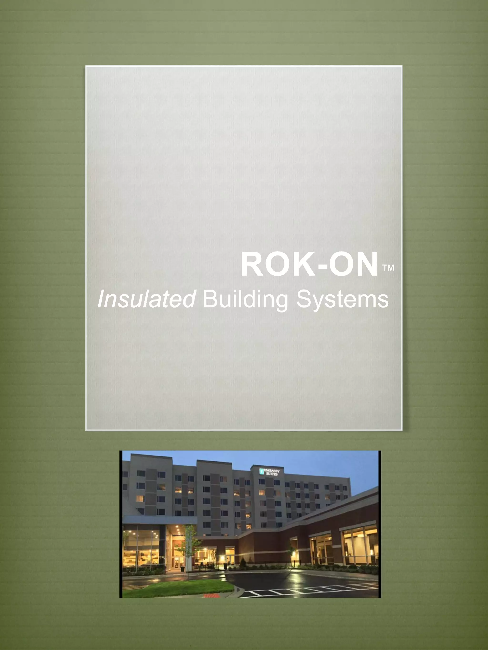 Rok-on Insulated Sheathing 3 page Brochure | PDF
