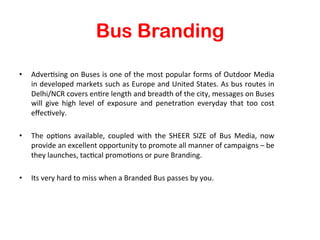 Presentation City Bus Branding | PDF