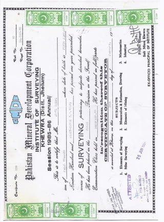 3-survey diploma | PDF