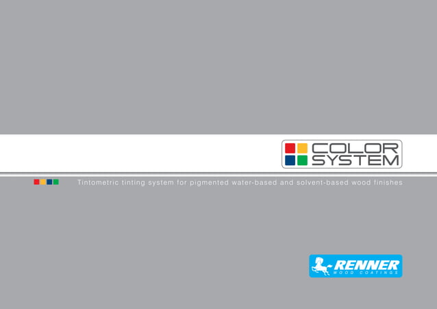 Renner Italy - Tinting -Color System_en Catalogue | PDF | Skin Care ...