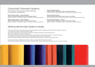 Renner Italy - Tinting -Color System_en Catalogue | PDF