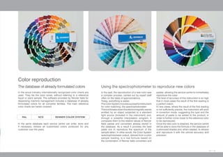 Renner Italy - Tinting -Color System_en Catalogue | PDF