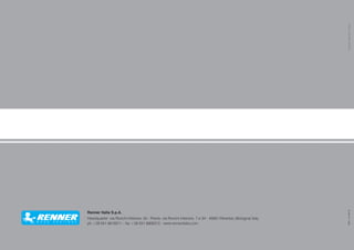 Renner Italy - Tinting -Color System_en Catalogue | PDF