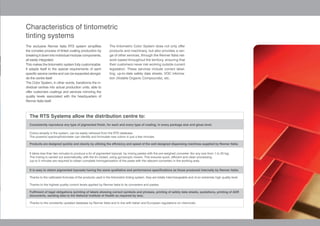 Renner Italy - Tinting -Color System_en Catalogue | PDF