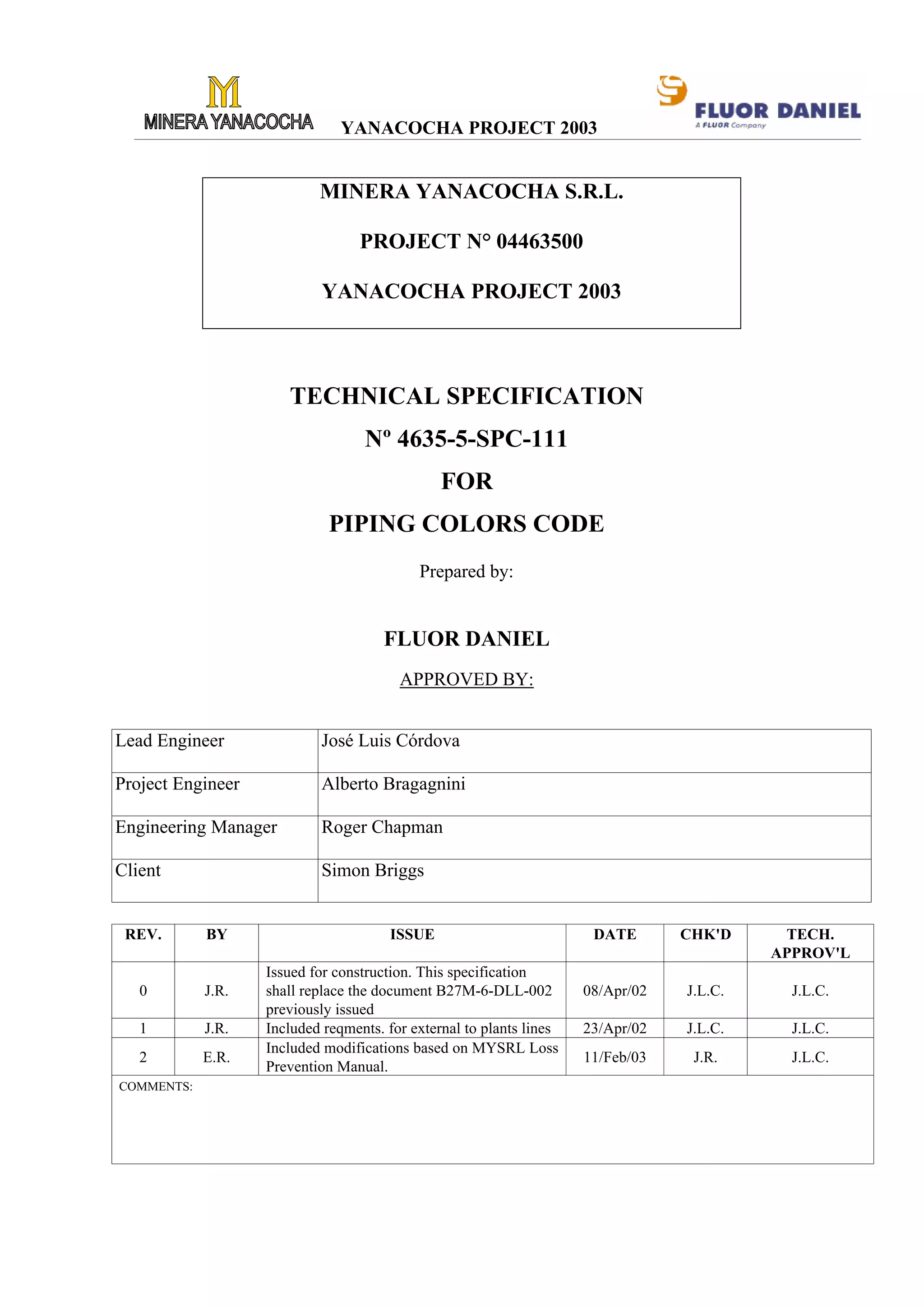 4635 5-spc-111-2 piping colors code | PDF