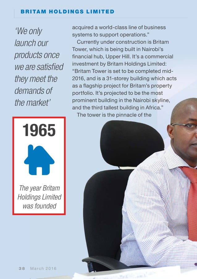 African-Business-Review-BRITAM-2016 | PDF