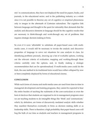 How to Do Things with Cases | DOC | Business and Finance