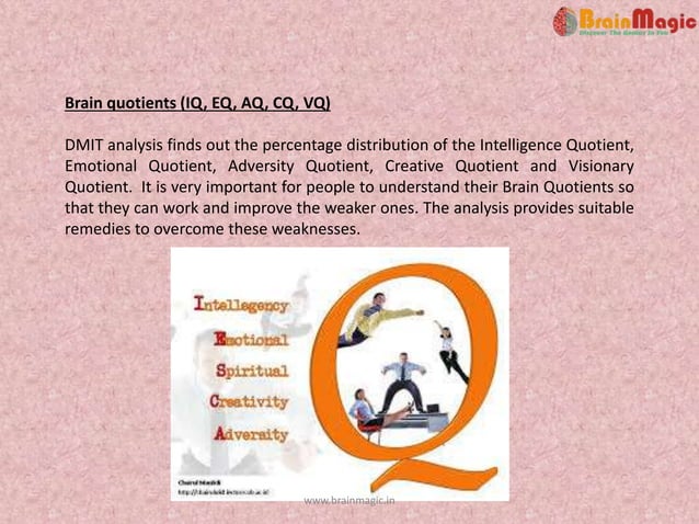 Benefits of DMIT Report | PPT