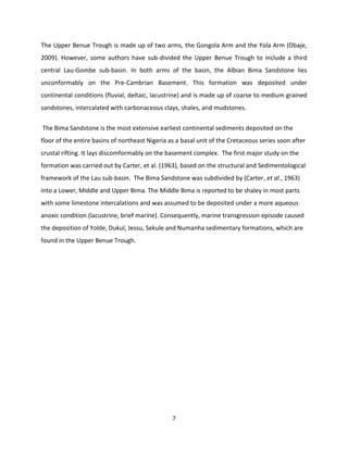 GRANULOMETRIC ANALYSIS AND HEAVY MINERAL STUDIES OF BIMA SANDSTONE | PDF