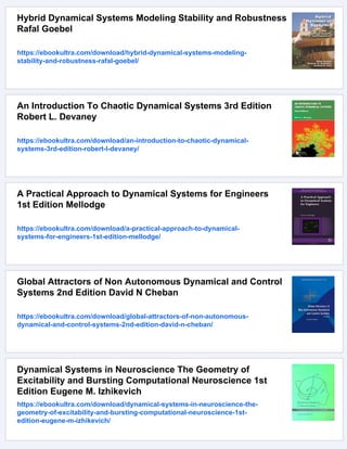 The General Topology of Dynamical Systems Ethan Akin | PDF