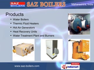Steam Boilers By Saz Boilers, Pune | PPS