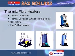 Steam Boilers By Saz Boilers, Pune | PPS