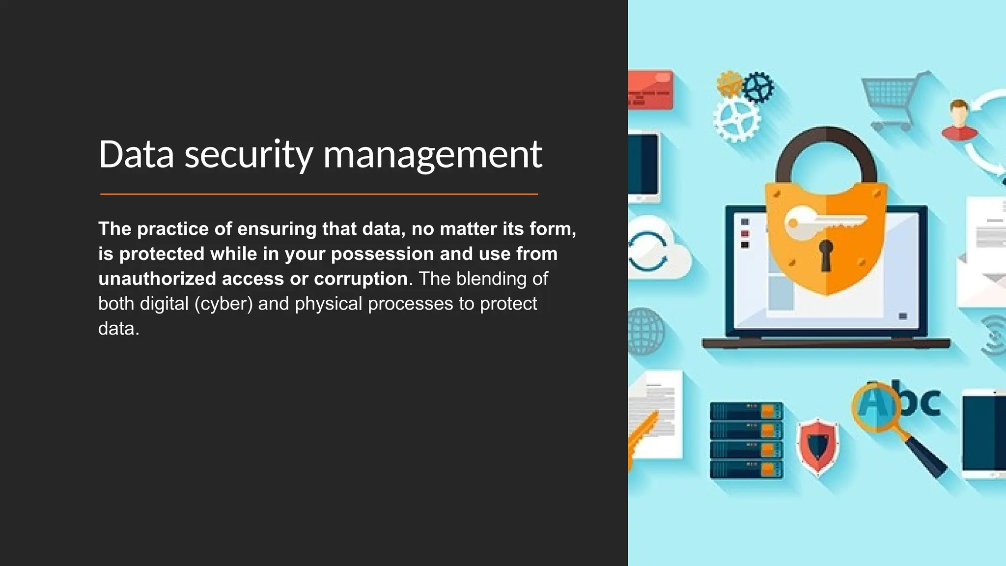 Data Security Management - Data Analytics | PPT