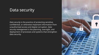 Data Security Management - Data Analytics | PPT