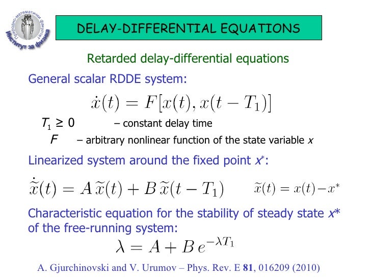 Viktor Urumov - Time-delay feedback control of nonlinear oscillators