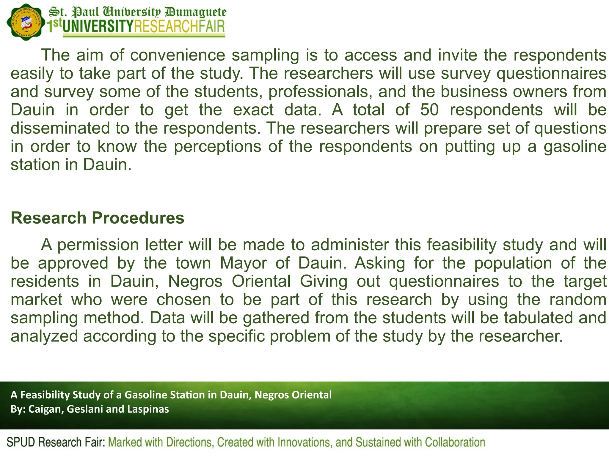 Feasibility Study of Gasoline Station in PHilippines | PDF