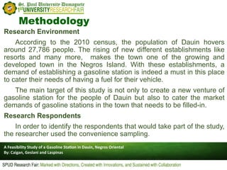 Feasibility Study of Gasoline Station in PHilippines | PDF