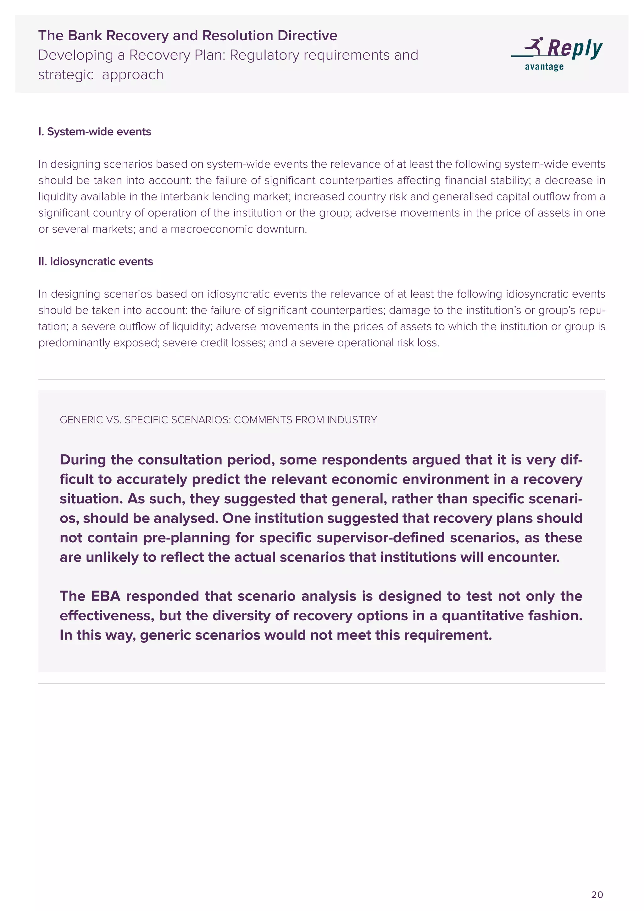 The-bank-recovery-and-resolution-directive-Jan15 | PDF