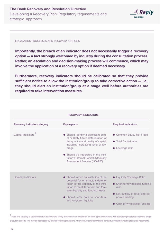 The-bank-recovery-and-resolution-directive-Jan15 | PDF