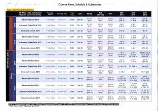 ICDL Advance Modules | PDF