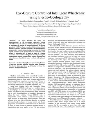 Eye-Gesture Controlled Intelligent Wheelchair using Electro-Oculography ...