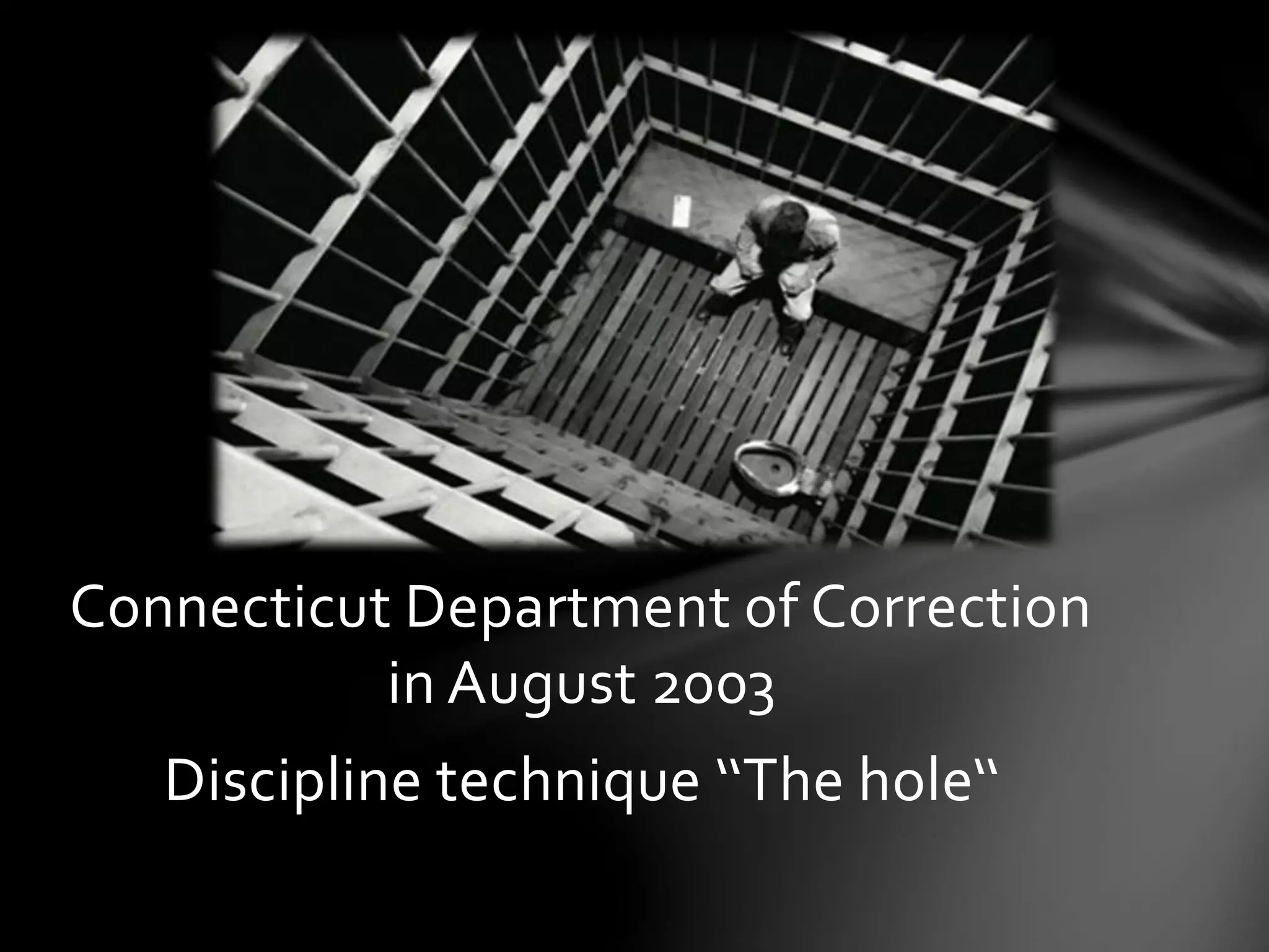 Solitary confinement | PPTX