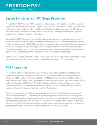 FreedomPay_Whitepaper_Solutions_For_Hospitality | PDF