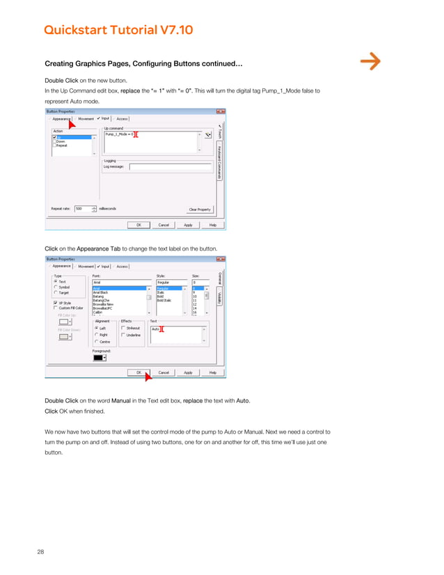 46600726 vijeo-quick-start-tutorial-v710 | PDF