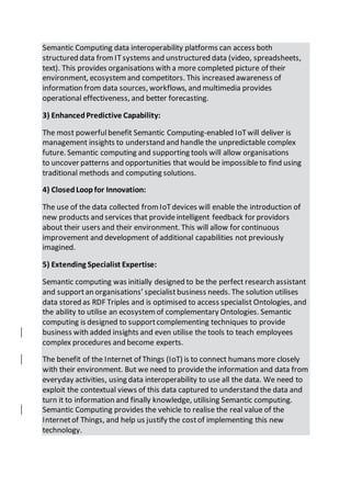 Semantic Computing will make the Internet of Things 2 | PDF