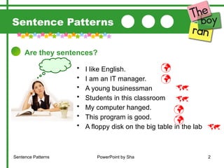 materi ajar kelas bahas Inggris II-Sentence-Patterns.pptx