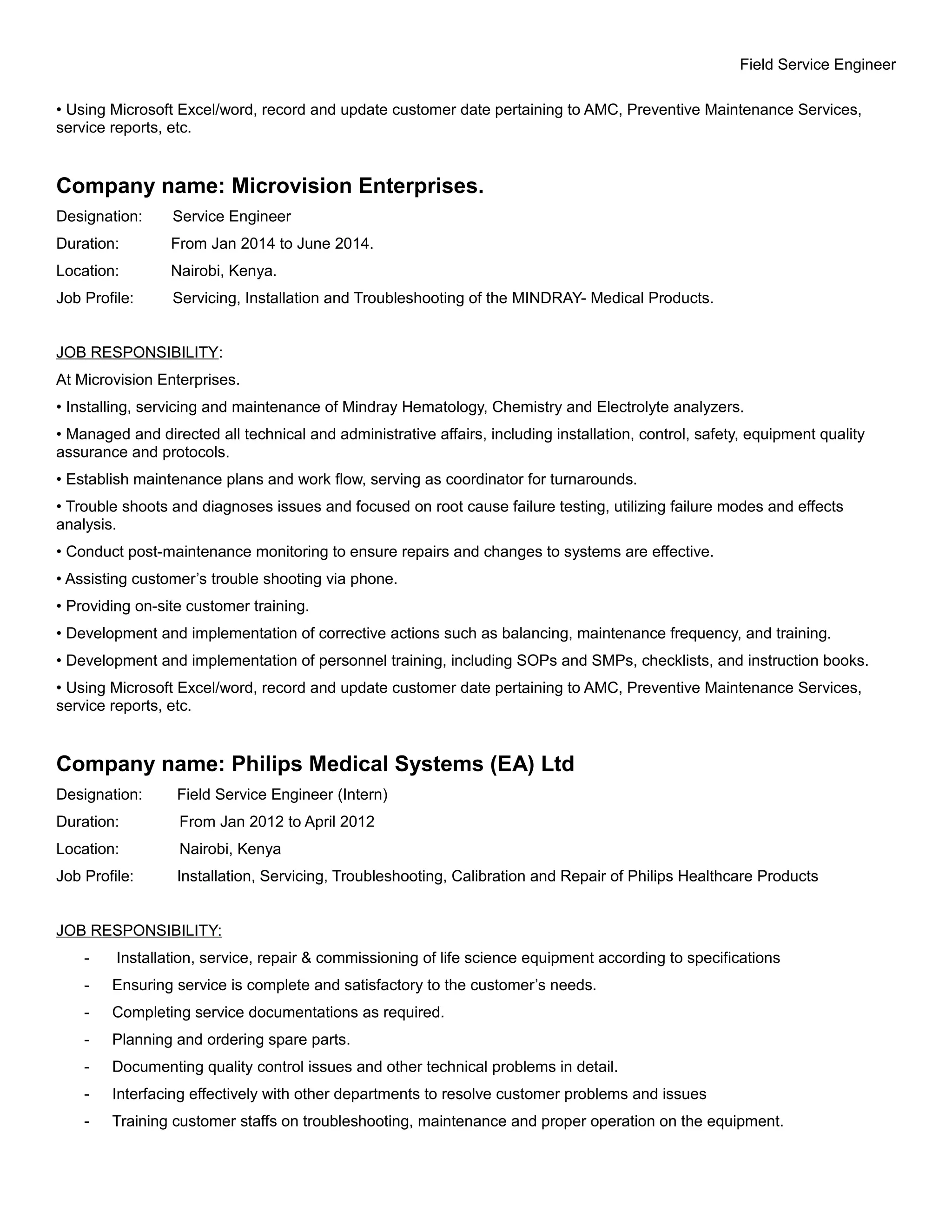 Erick official resume.Rtf