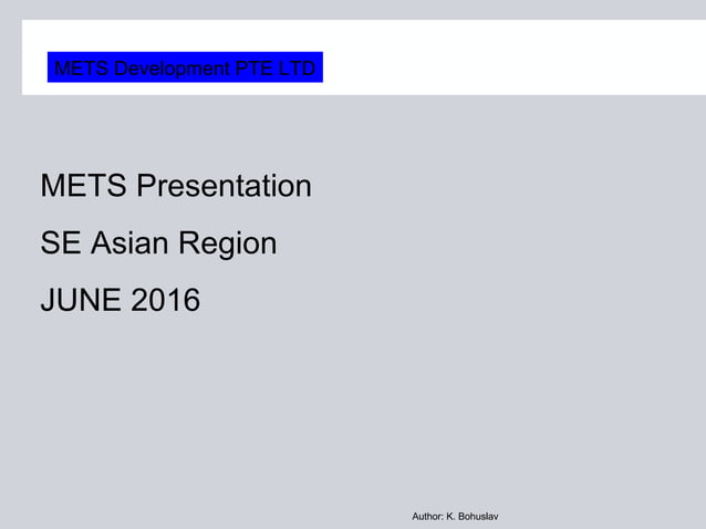 METS Presentation | PPT